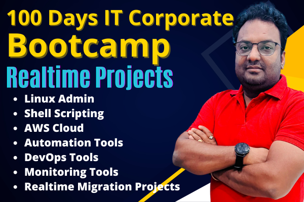 100 Days It Corporate Bootcamp Linux Shell Scripting Aws Cloud Devops Automation